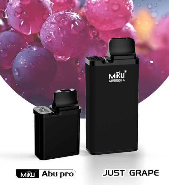 Miku Abu Pro Just Grape prefilled vape 3% nicotine 5000 Puffs 10ml e ...