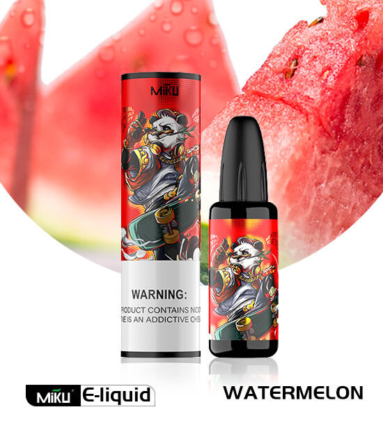 Watermelon flavor 2% nicotine 30ml vape juice - Miku Vape
