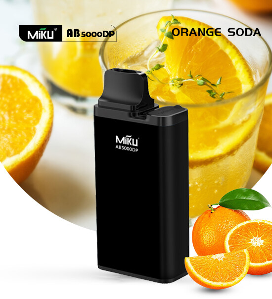 Orange Soda 1000 Puffs 3% Nicotine Disposable vape - Miku Mini